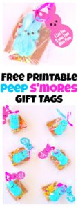 Free Printable Peep S’more Gift Tags