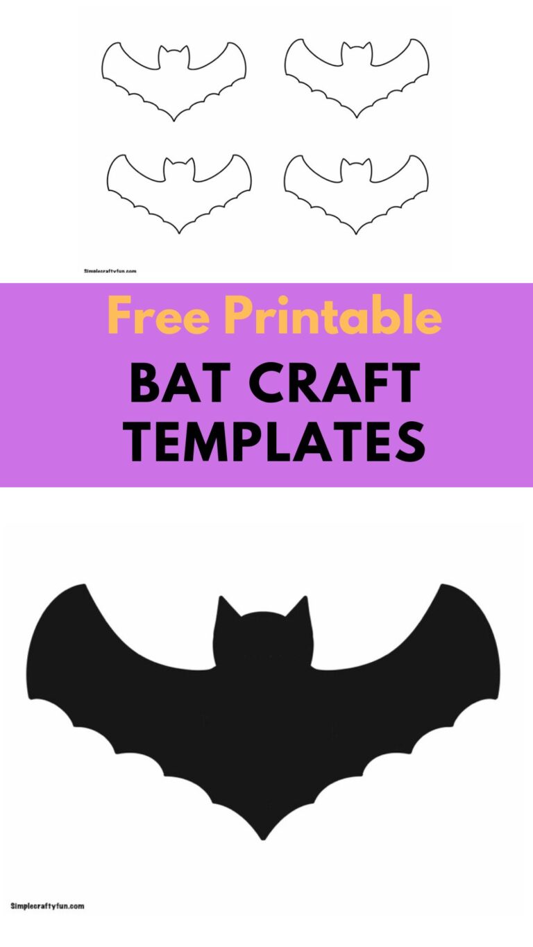 Free Printable Bat Templates