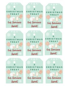 25 Free Printable Christmas Gift Tags
