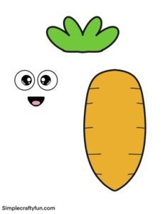 Carrot Template 18 Free Printables