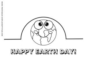 Free Kids Earth Day Hat Printable Craft
