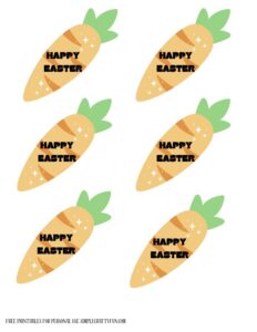 Free Printable Easter Gift Tags 28 unique designs