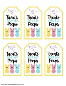 Free Printable Easter Gift Tags 28 unique designs