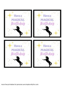 21 Free Printable Happy Birthday Gift Tags and Templates