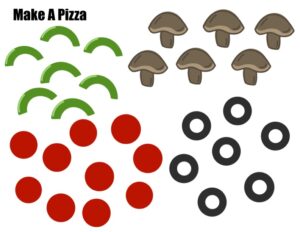 Free Printable Play Pizza Craft for Kids
