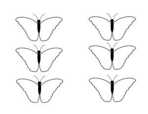 Free Printable Butterfly Templates for Crafts and Coloring