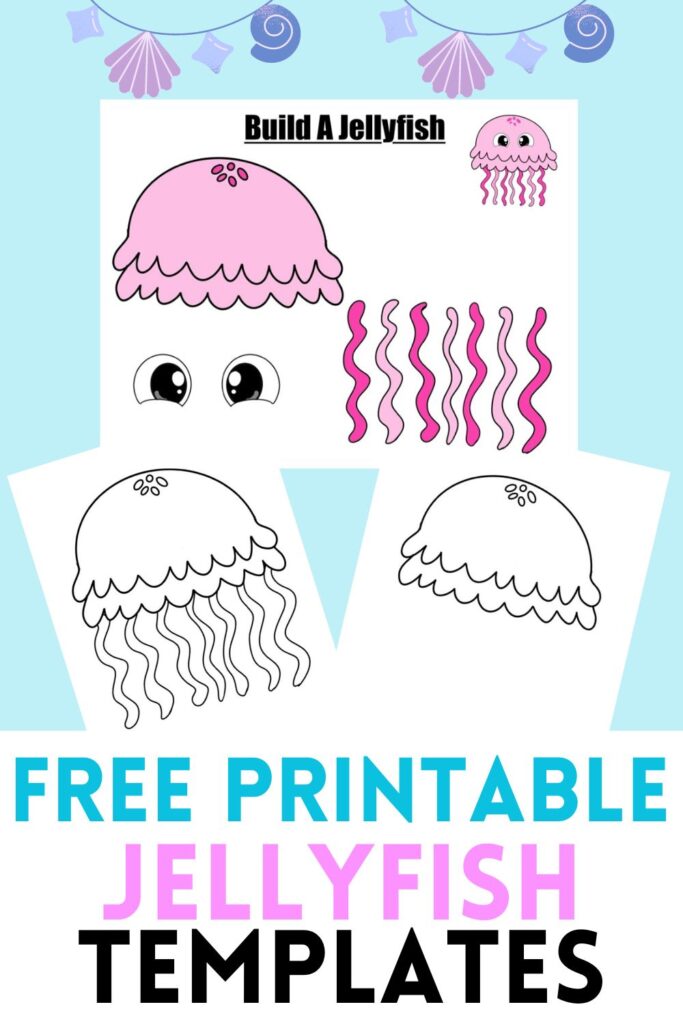 Free Printable Jellyfish Craft Template for Kids