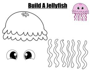 Free Printable Jellyfish Craft Template for Kids