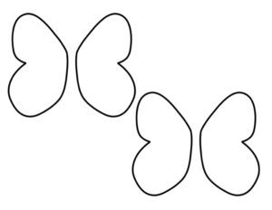 Butterfly Wings Free Printable Templates