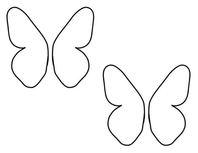 Butterfly Wings Free Printable Templates