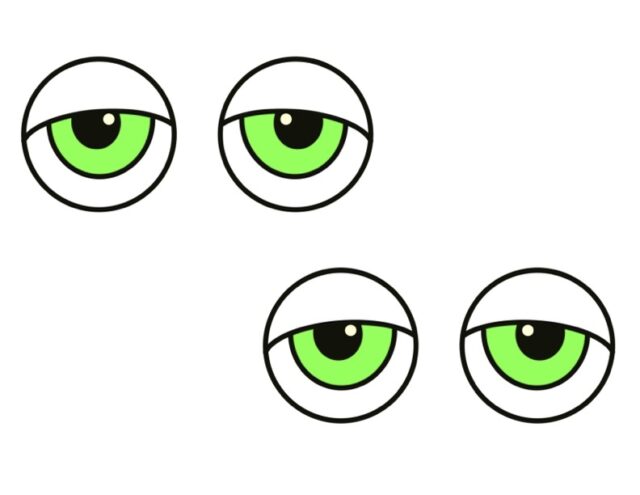 Free Printable Eye Template for Crafts