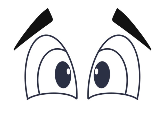 Free Printable Eye Template for Crafts