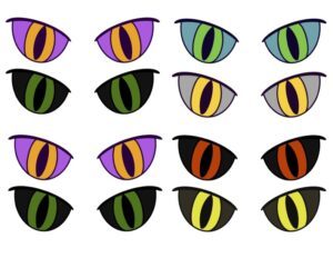 Free Printable Eye Template for Crafts