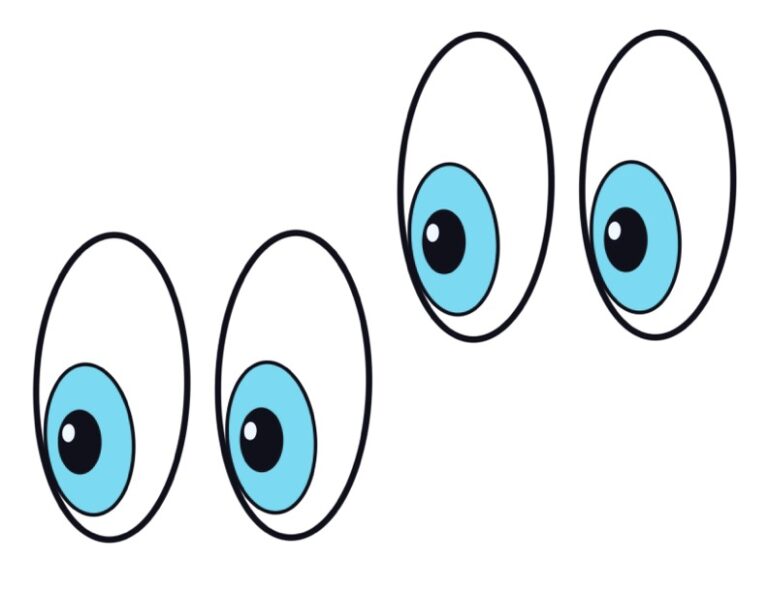 Free Printable Eye Template for Crafts