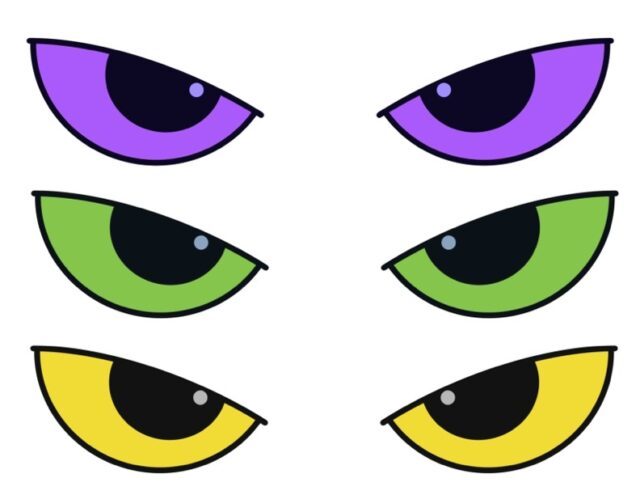 Free Printable Eye Template for Crafts