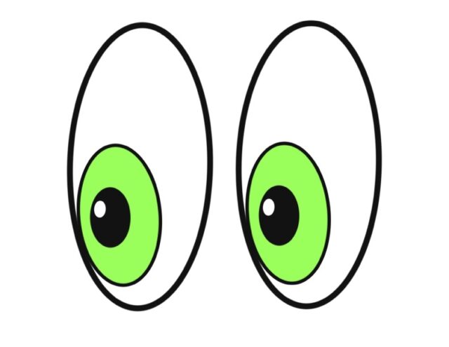 Free Printable Eye Template for Crafts