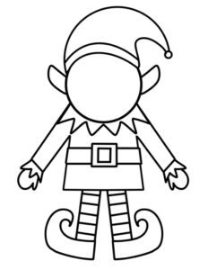Elf Templates Free Printables for Crafts