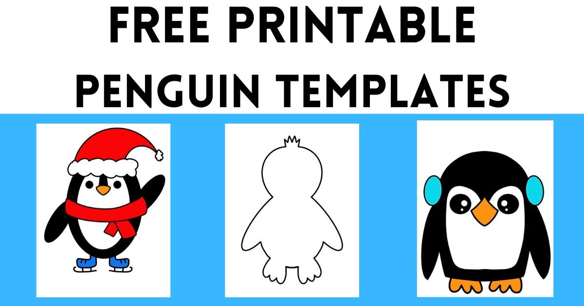 Cute Penguin Template
